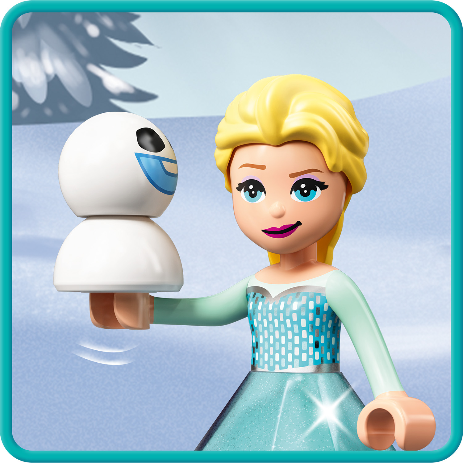 LEGO FROZEN Elzas pils pagalms, 43199 | KIDO.LV