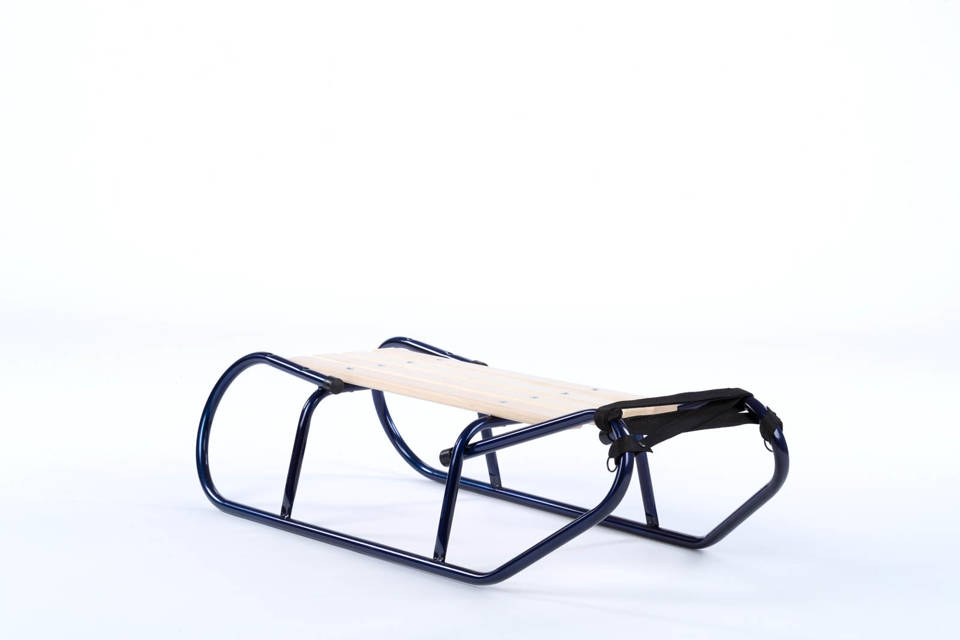 TOMA 2 Metāla ragavas ATIX ar stumjamo rokturi, Tumši zilas | KIDO.LV